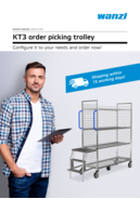 KT3 order picking trolley | Wanzl